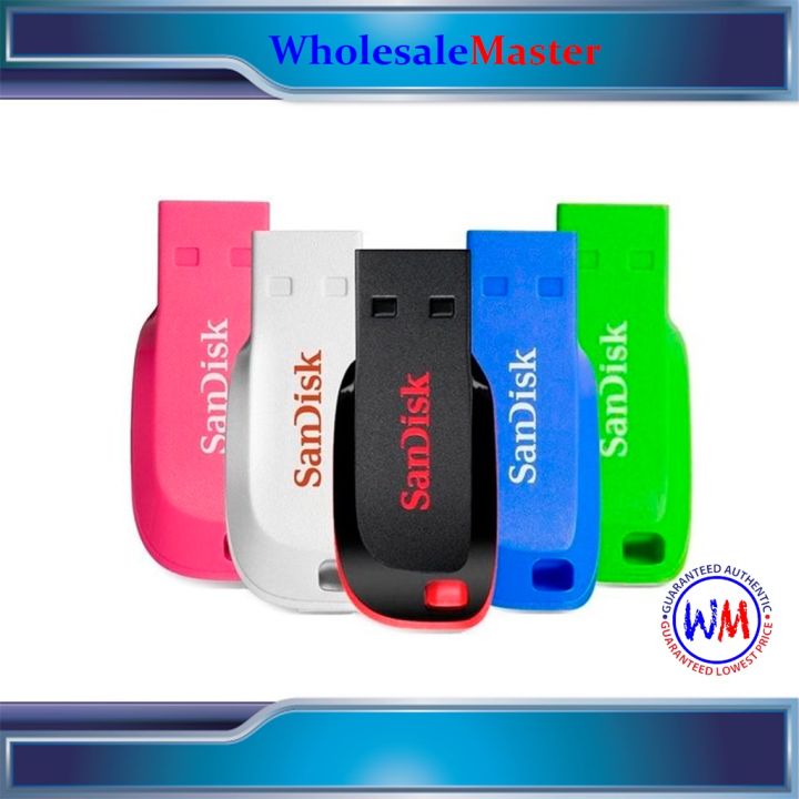 Sandisk Cruzer Blade USB 2.0 Flash Drive 32GB Color Series | Lazada PH