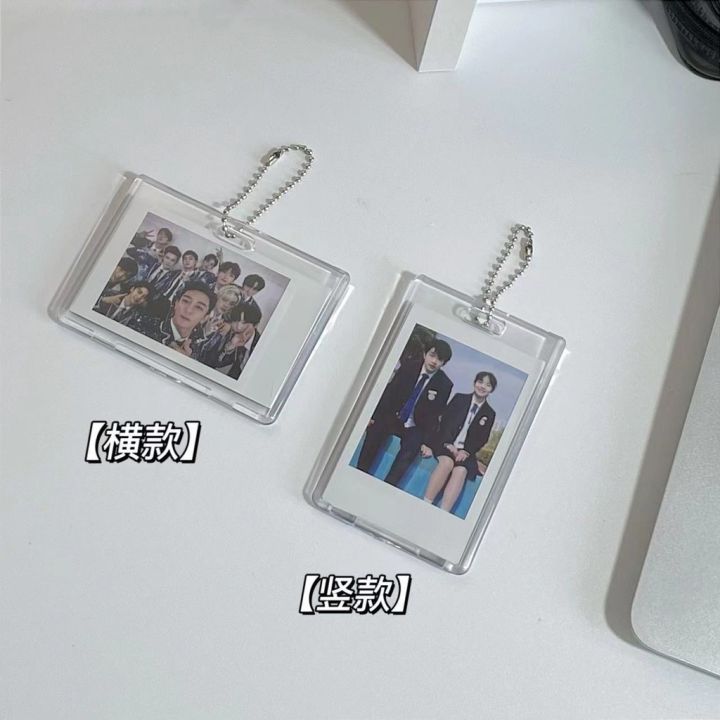 Holder Id Card Acrylic Id Card 2 sisi Tempat Kartu Id Card Member Name ...