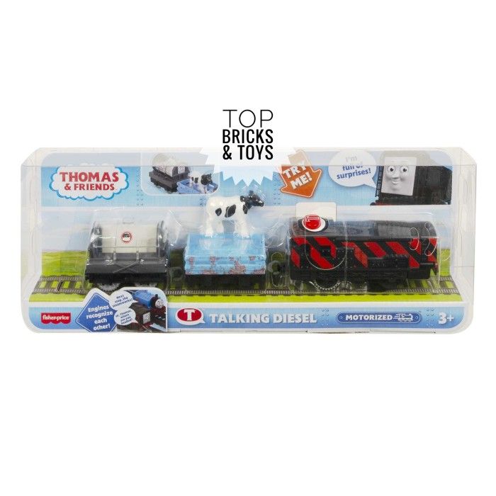 PROMO- MATTEL, THOMAS & FRIENDS MOTZED - TALKING DIESEL -FuzkiStore6 ...