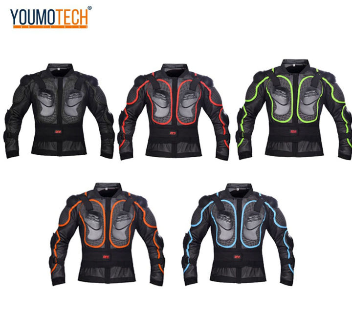 Motorcycle Full body Armor Protective Racing Jackets Youth Motocross ...