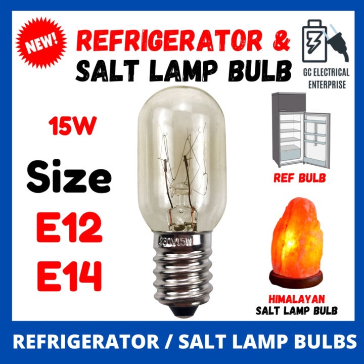 110V 220V Refrigerator Bulb E12 | E14 15W Himalayan Salt Lamp Bulb ...