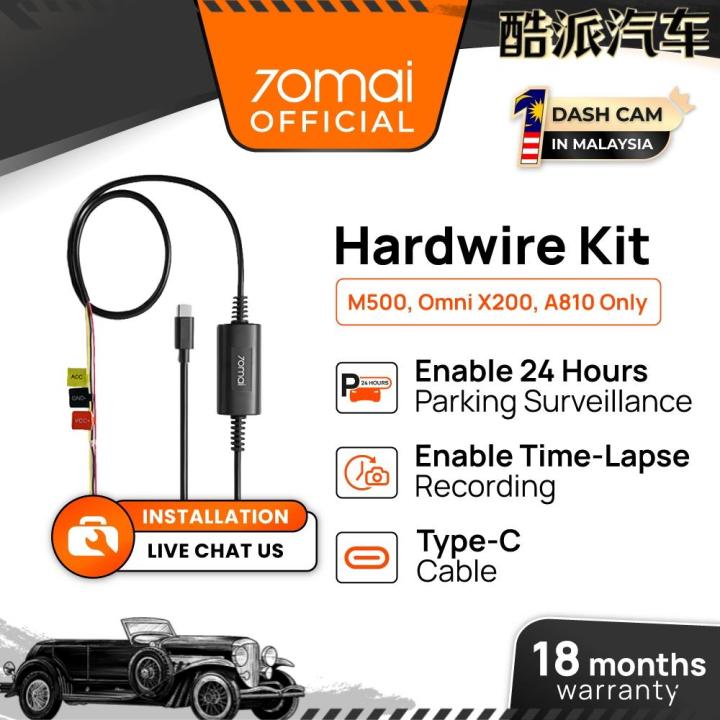 utility 70mai Hard Wire Fuse Kit Type-C (UP03)♂ | Lazada