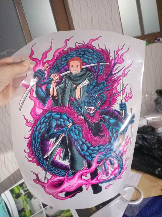 STIKER STICKER SABLON SETRIKA CUSTOM UKURAN A4 | Lazada Indonesia