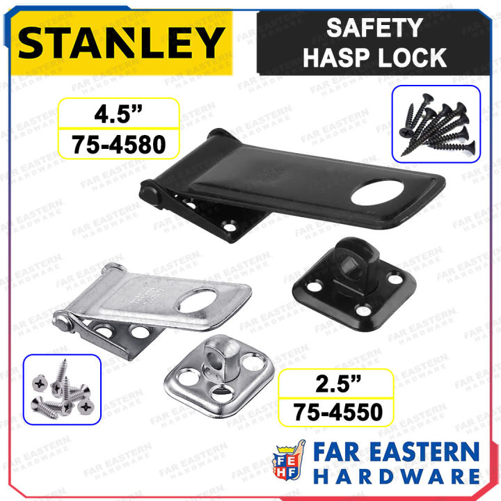 STANLEY Safety Hasp Lock 2.5" | 4.5" STDH | Lazada PH