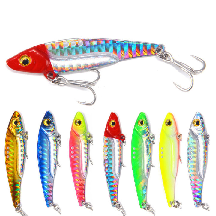 VIB Mồi Câu Cá Bằng Sắt Đính Kim Sa Mồi Câu Cá Nước Ngọt Bắn Xa 8G 13G 16G | Lazada.vn