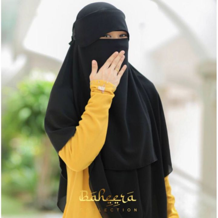 Niqab Hidden Eyes Curve Niqab Ninja Murah | Lazada