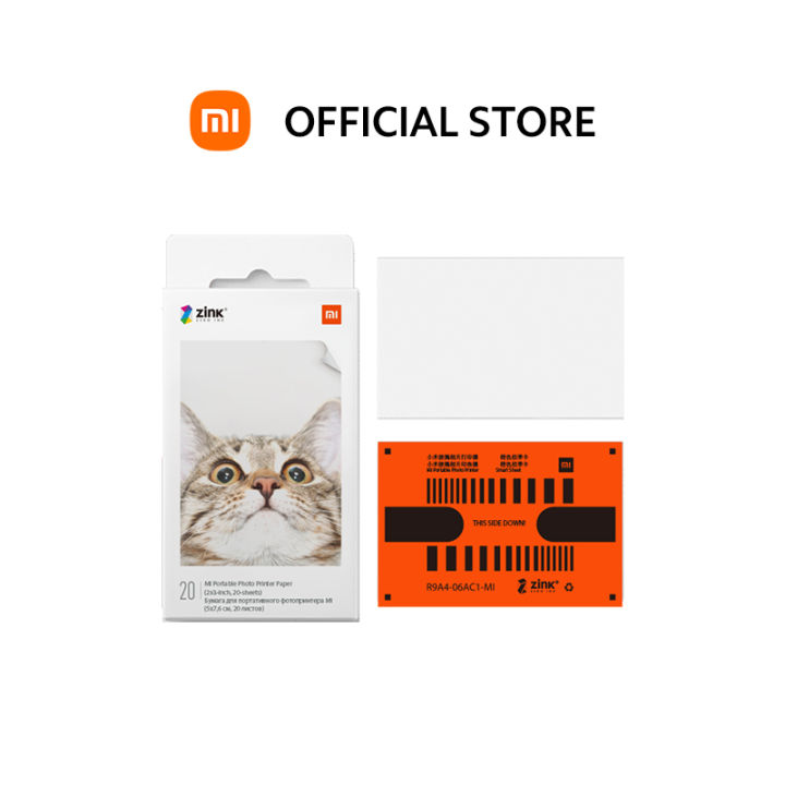 Xiaomi Mi Portable Photo Printer Paper (2x3-inch, 20-sheets) | Lazada