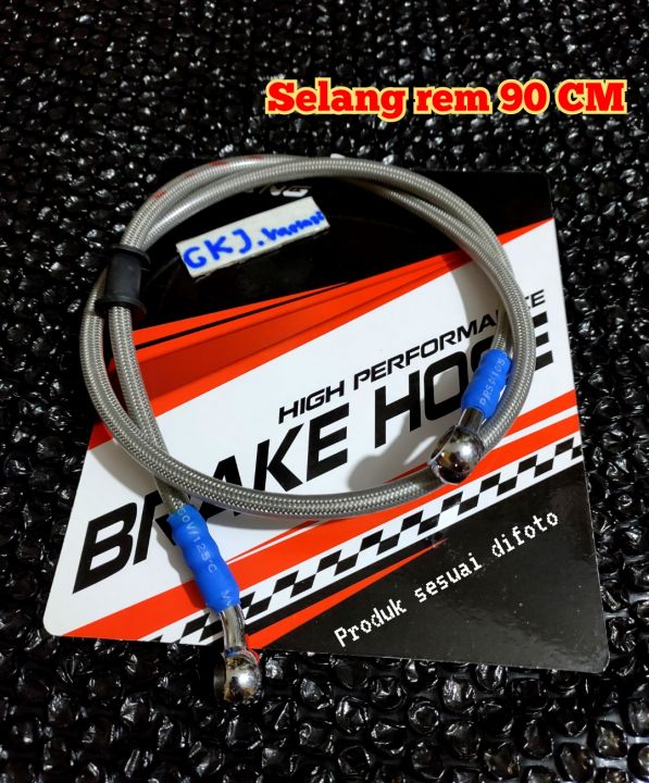 Selang Rem Slang Tali Kabel Rem Cakram Depan Racing Carbon Karbon 90 Cm 35 Inch Motor Jupter Z ...