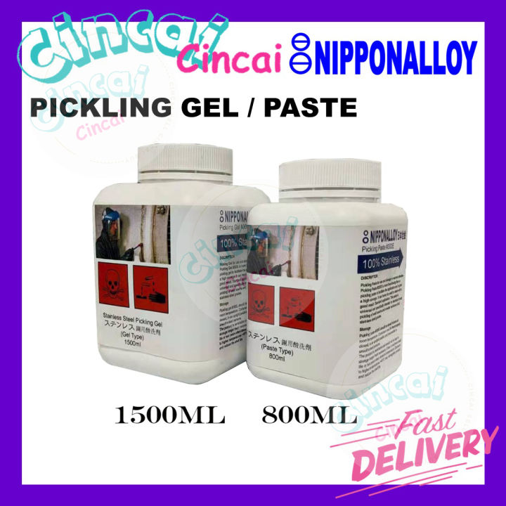 NIPPONALLOY #300L Stainless Steel Welding Acid Cleaning Pickling Gel ...