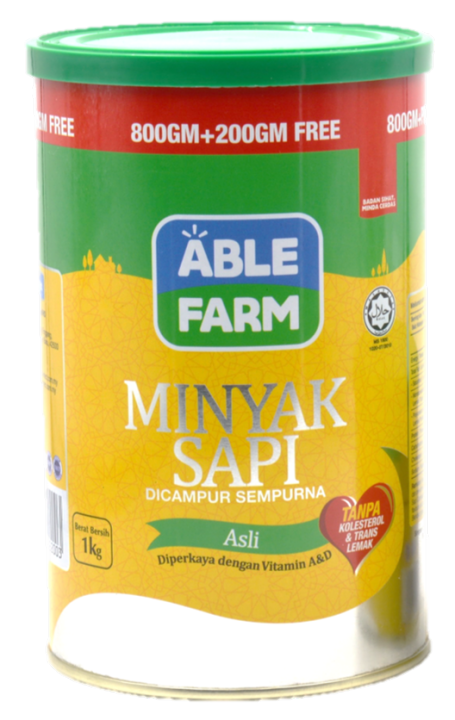Able Farm Vegetable Ghee 800gm + 200gm | Lazada