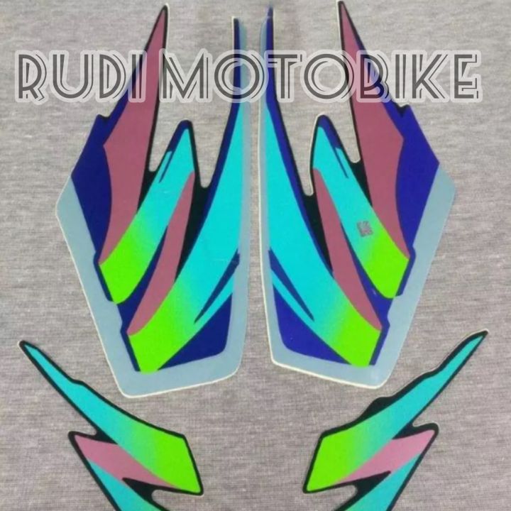 STIKER STRIPING ORIGINAL RX KING TAHUN 1996 | Lazada Indonesia