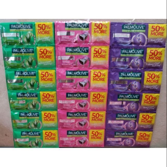 Palmolive Naturals Hair Shampoo Sachet sold per half dozen (6 sachets ...