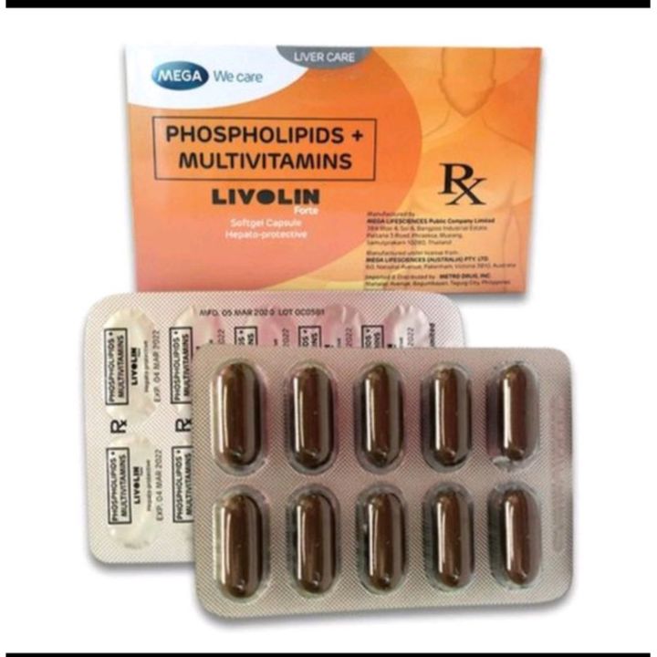 Livolin forte Multivitamins 20'S30'S50'S100pcs (100 ORIGINAL) | Lazada PH