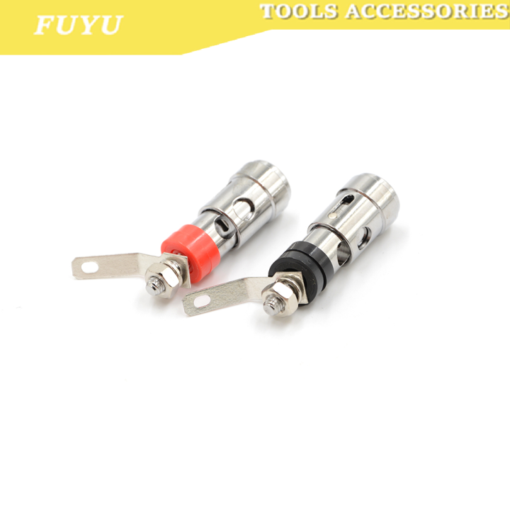 FUYU 2pcs Speaker Audio AMP Terminal Binding Post Spring Loaded Type ...