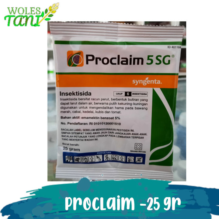 Proclaim 25 Gram Insektisida Hama Wereng | Lazada Indonesia