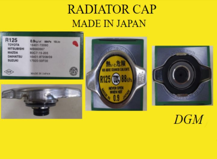 FEW Radiator Cap R125 0.9 WIRA SATRIA WAJA KELISA KENARI | Lazada