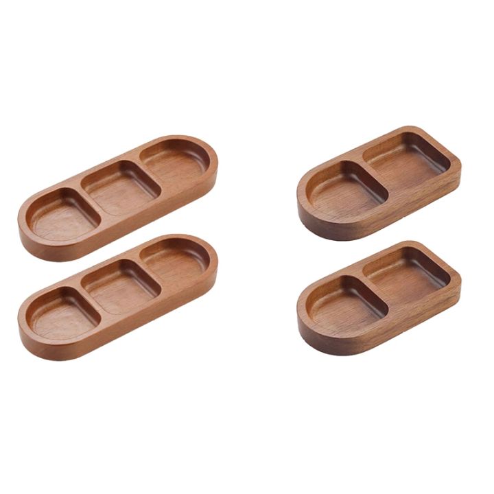 Solid Wood Rectangular Tray Seasoning Tray Breakfast Food Sushi Bread ...