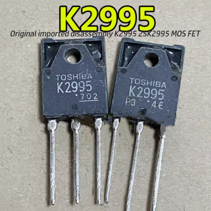 (10ชิ้น) K2995ชิ้นส่วนที่นำเข้าดั้งเดิม MOS FET ได้รับการทดสอบอย่างดี | Lazada.co.th