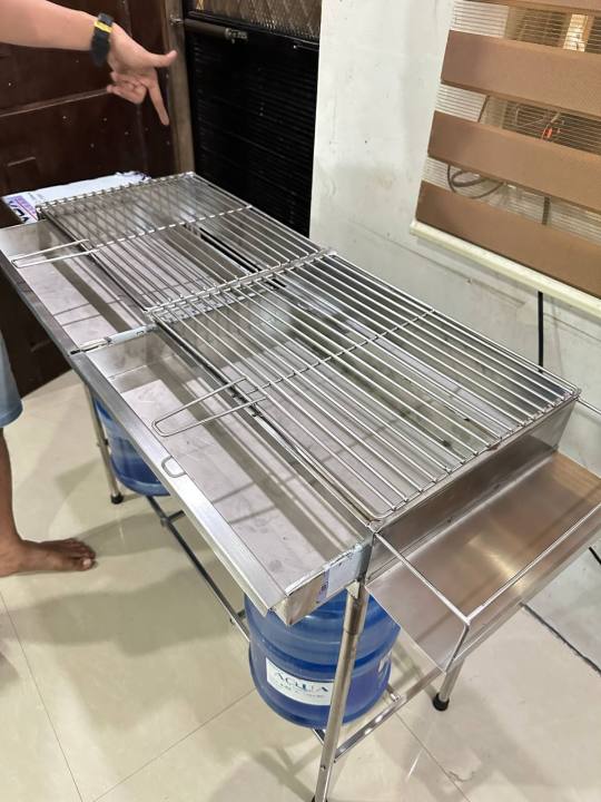 XXL BBQ GRILL STAINLESS BARBEQUE IHAWAN BARBECUE HEAVY DUTY DE ULING ...