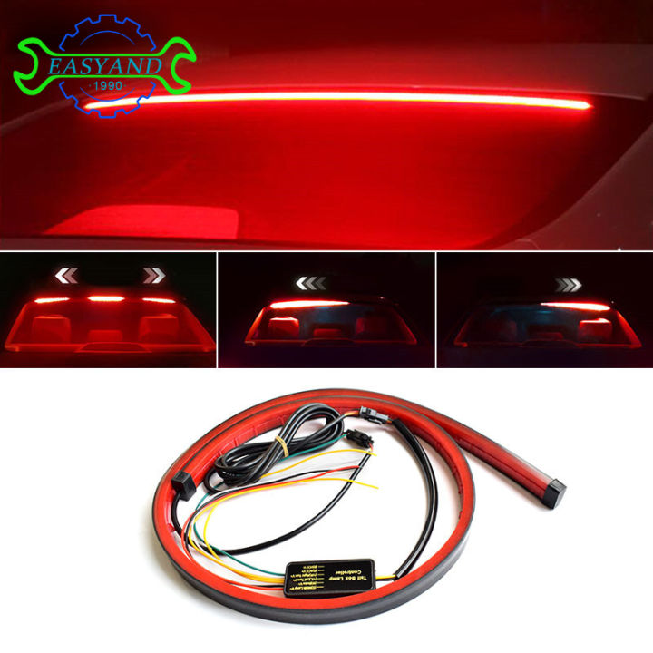 EASYAND 100cm Car Styling High Rear Additional Stop Lights with Turn ...