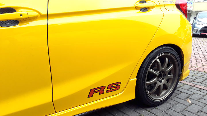 JDM HONDA JAZZ / FIT GK 'RS' - side decal/sticker | Lazada