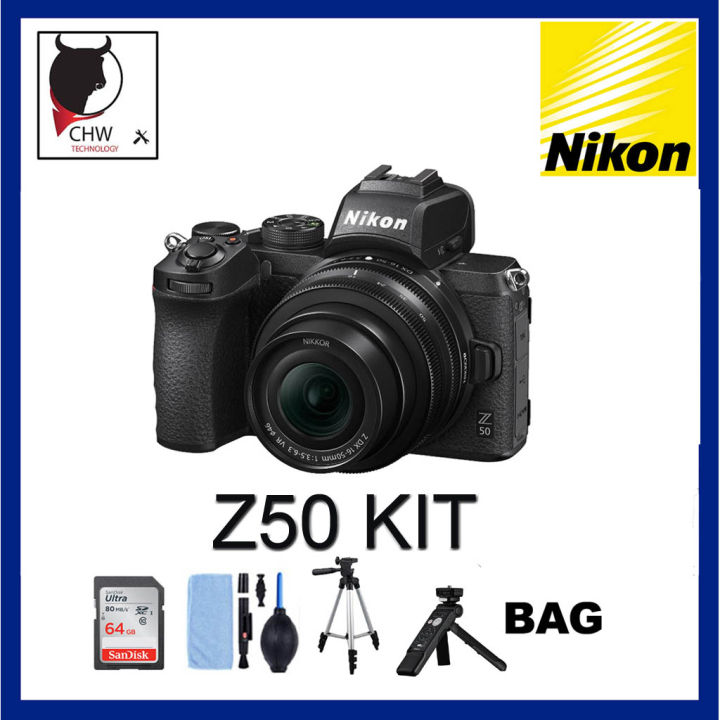 NIKON ORIGINAL MALAYSIA Z50 KIT / TWIN LENS (16-50MM / 50-250MM) FREE ...