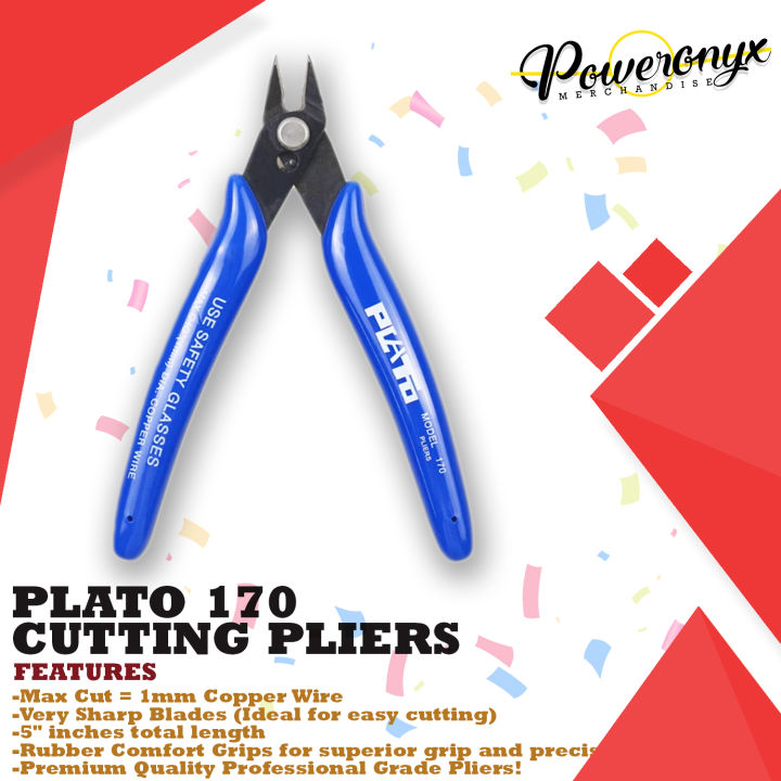 PLATO 170 Clamp Shear Side Cutter | Lazada PH