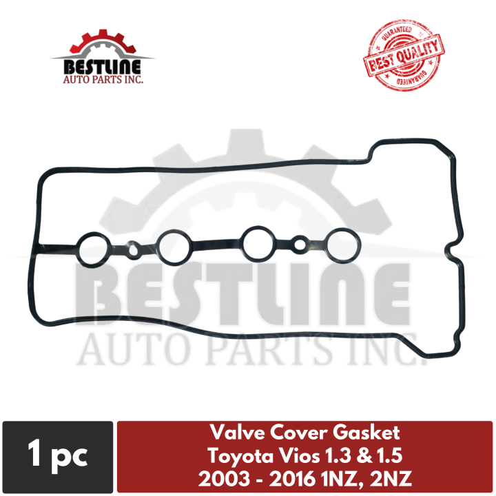 Valve Cover Gasket for Toyota Vios 2003 - 16 / 1.3 or 1.5 Engine ...
