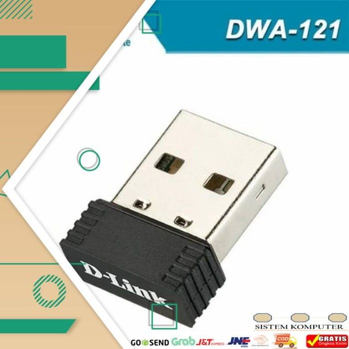 USB Wifi D-LINK DWA-121 N150 Wireless USB Adapter | Lazada Indonesia