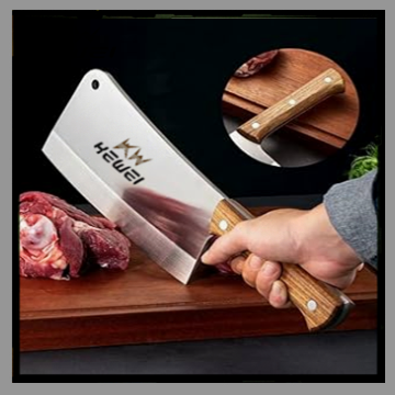 KEWEI 7-8-9-10 Inch Original Japanese forged high quality stainless steel bone chopping knife ...
