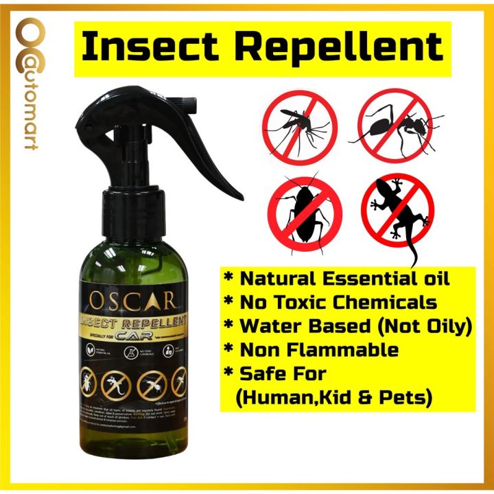Oscar Insect Repellent 125ml Spray Serangga Lipas Semut Kamitetep ...