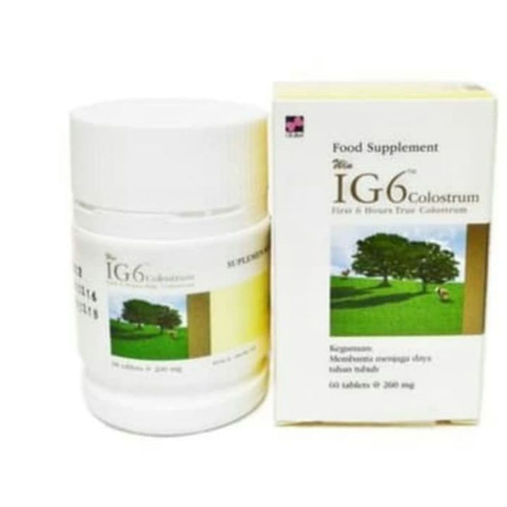 ELKEN MRT WIN IG6 COLOSTRUM TABLET ISI 60 TABLET | Lazada Indonesia