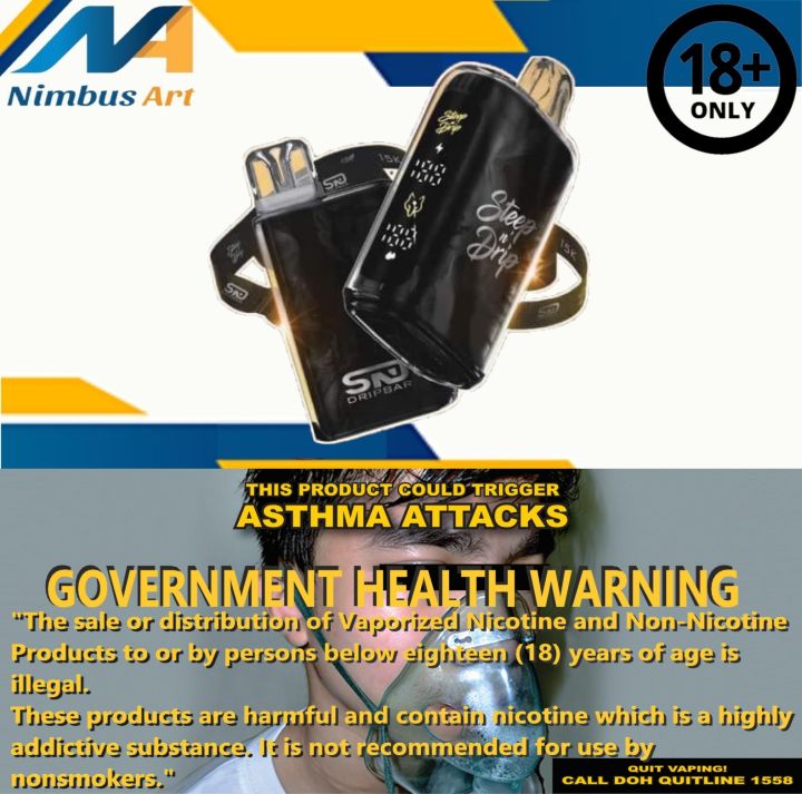 SND DRIPBAR 15000 DISPO POD ORIGINAL | Lazada PH