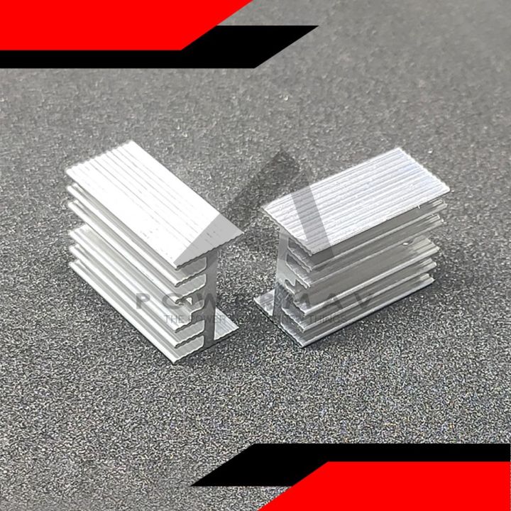 2pcs Heatsink cooler TO-220 to220 irf3205 lm317 irfz44n tip41 tip42 ...