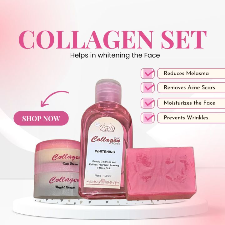 Original Collagen Set from Indonesia All Skin Types | Lazada PH