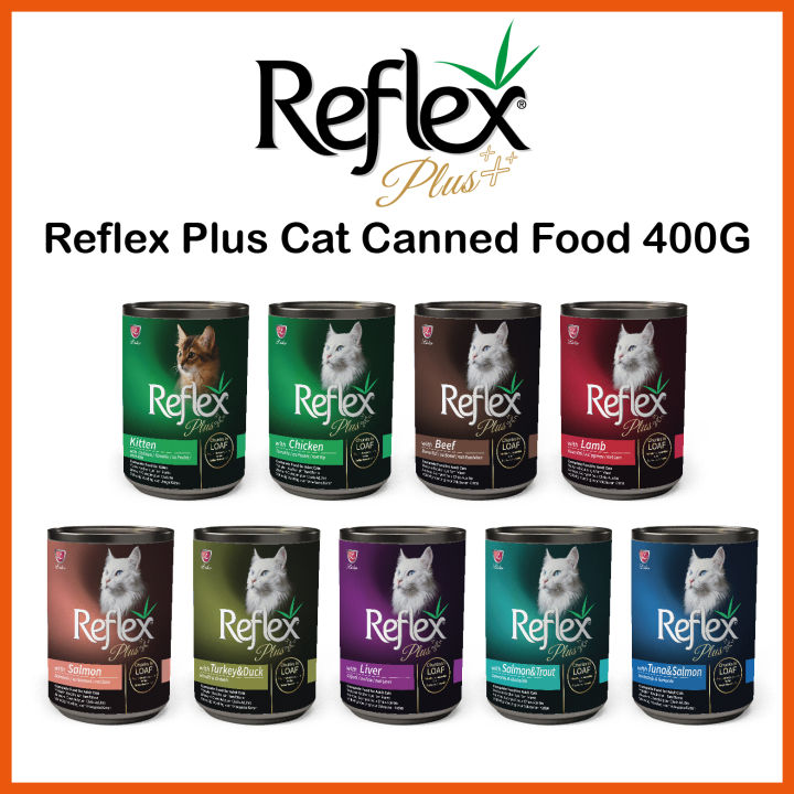 Reflex Plus Cat Canned Foods 400g Lazada