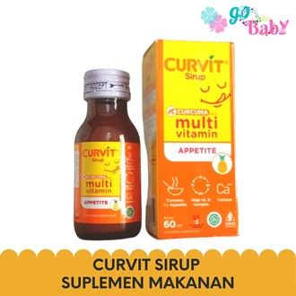 Curvit Sirup Multivitamin dan Suplemen Nafsu Makan | Lazada Indonesia