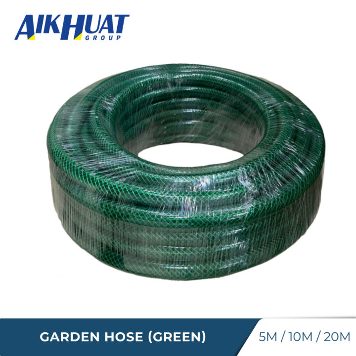 PVC Braided Rubber Garden Hose (5 Meter / 10 Meter / 20 Meter) Hos ...