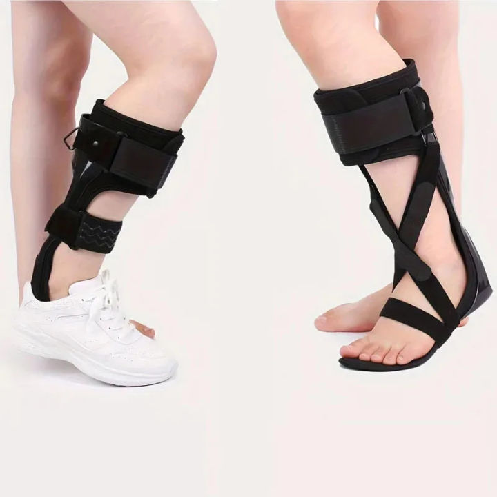 Adjustable AFO Foot Drop Support Brace- Ankle Foot Orthosis-for Men ...