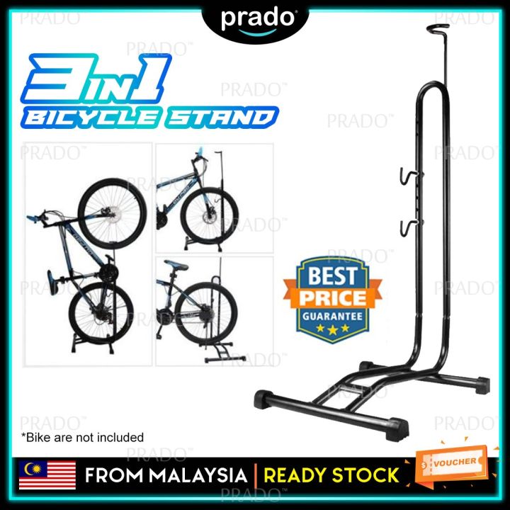 PRADO Malaysia 3 in 1 Bicycle Display Stand Bike Parking Rack Storage ...