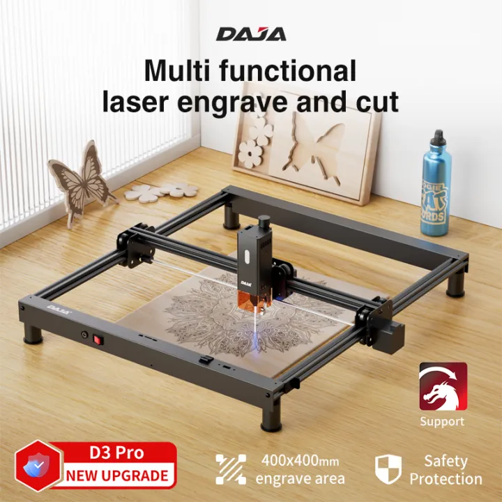 DAJA D3 PRO 5W/10W Engraving Machine Upgraded Version Large Area Tool ...