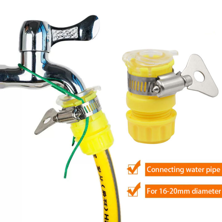 YESPERY 16-20MM Faucet Joint Hose To Hard Pipes Adapter Tap Connector ...