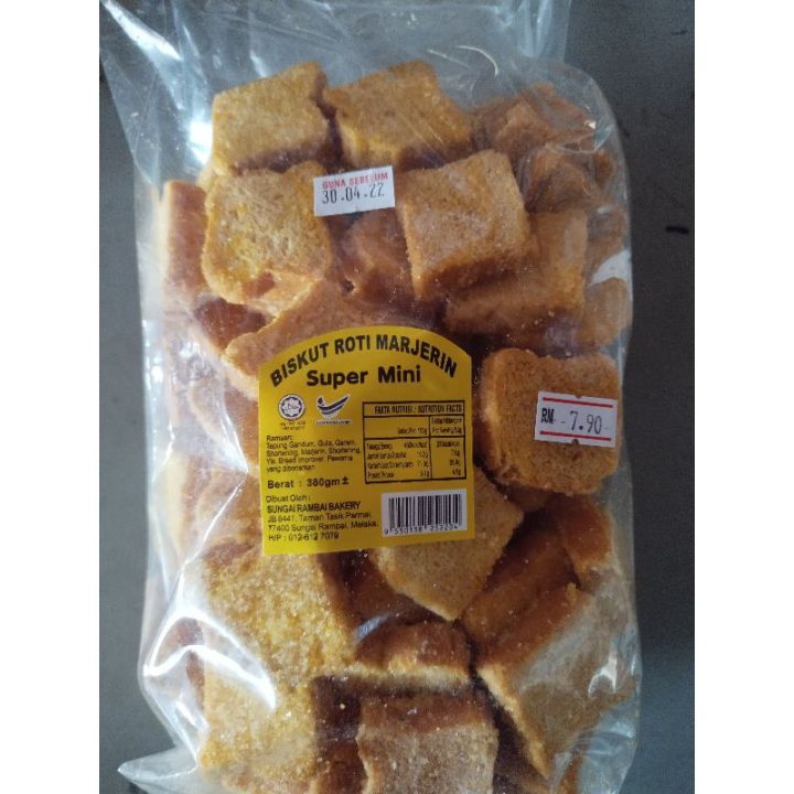 Biskut roti marjerin mini/roti kok | Lazada