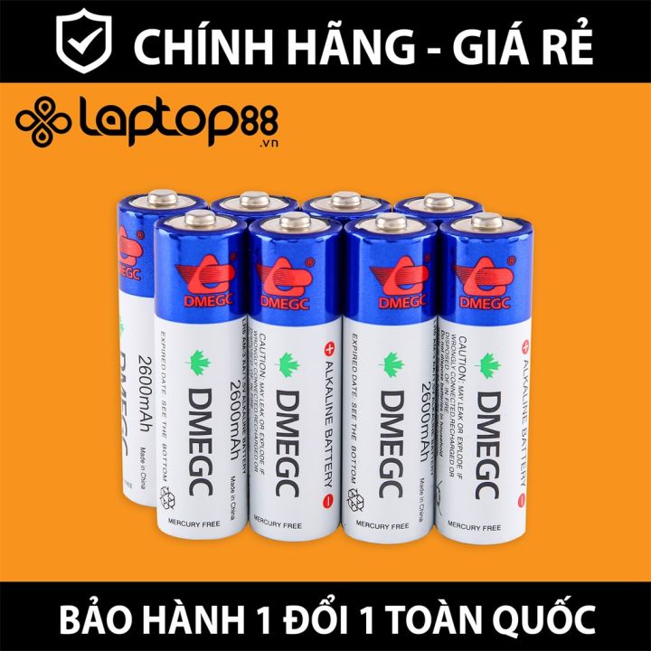 Pin tiểu pin AA Alkaline DMEGC 2600mAh - Hàng xịn chính hãng mới tinh ...