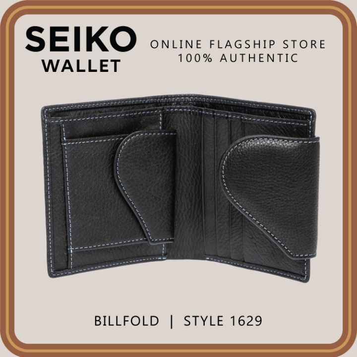 Seiko Wallet - Genuine Leather Billfold - 1629 | Lazada PH