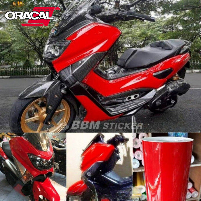Oracal 651 Stiker Skotlet Oracal Merah Glossy | Lazada Indonesia