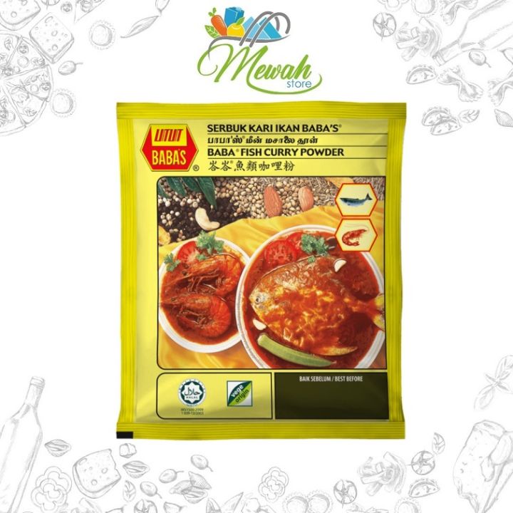 Baba's Fish Curry Powder (250g) | Lazada