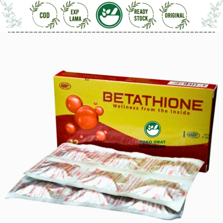 BETATHIONE 12 KAPLET GLUTATHIONE Astaxanthin GLUTATION ANTI AGING ...