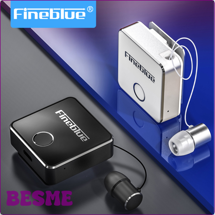 [BESME] Fineblue F1โปรบลูทูธ5.0คลิปหูฟังบนสายหูฟังพับเก็บได้ชุดหูฟัง ...