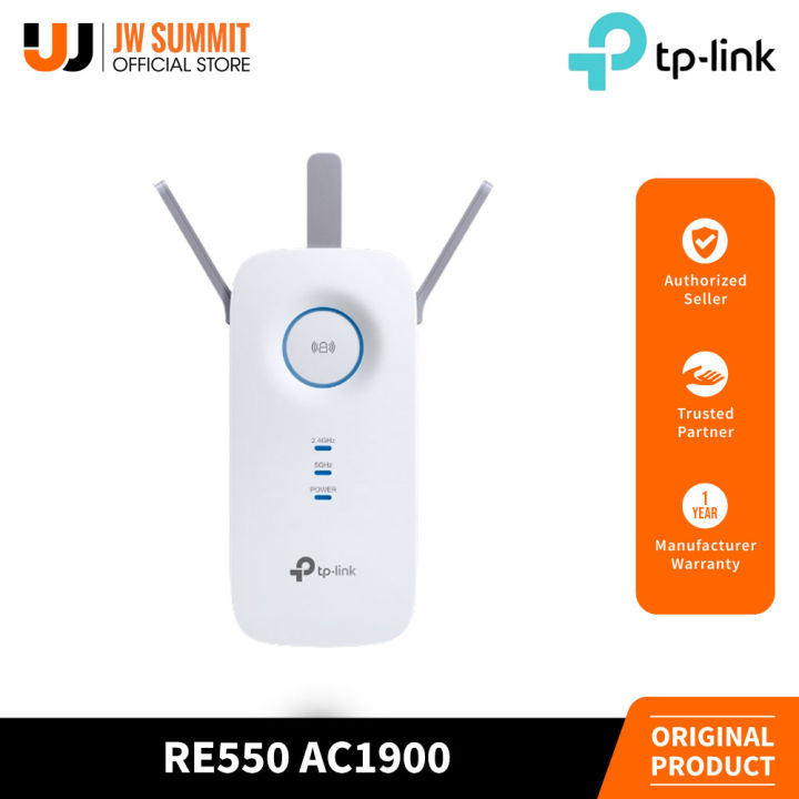 TP-Link RE550 AC1900 OneMesh Dual Band Wi-Fi Range Extender | Lazada PH